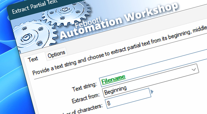 Get A Substring Of Text By Extracting Only The Text Part